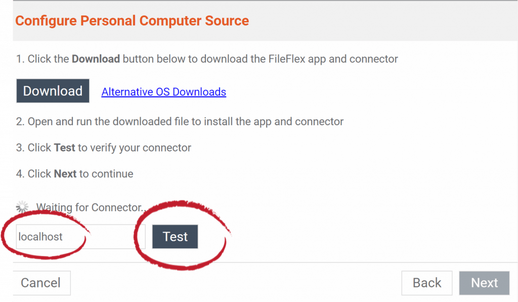 Installing FileFlex on a Linux PC